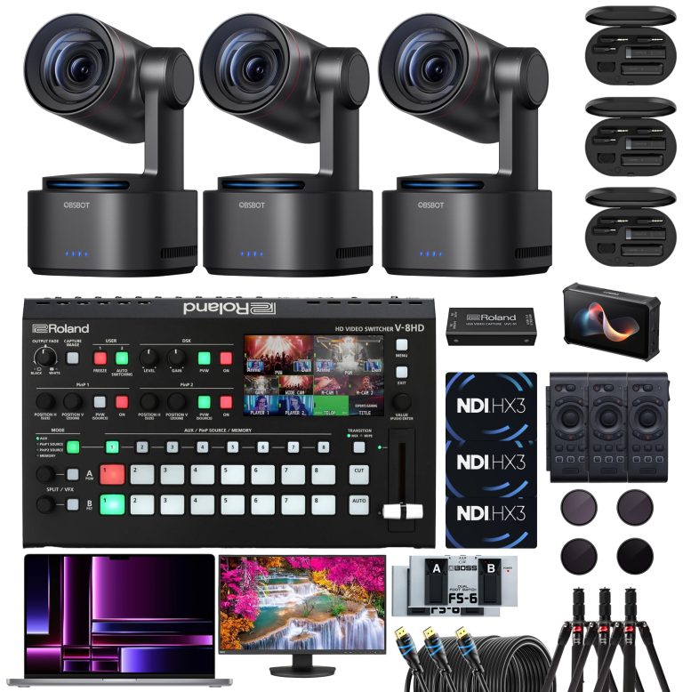 Live Streaming PTZ Video Camera / AI Tracking ( Complete ) Package - LA ...